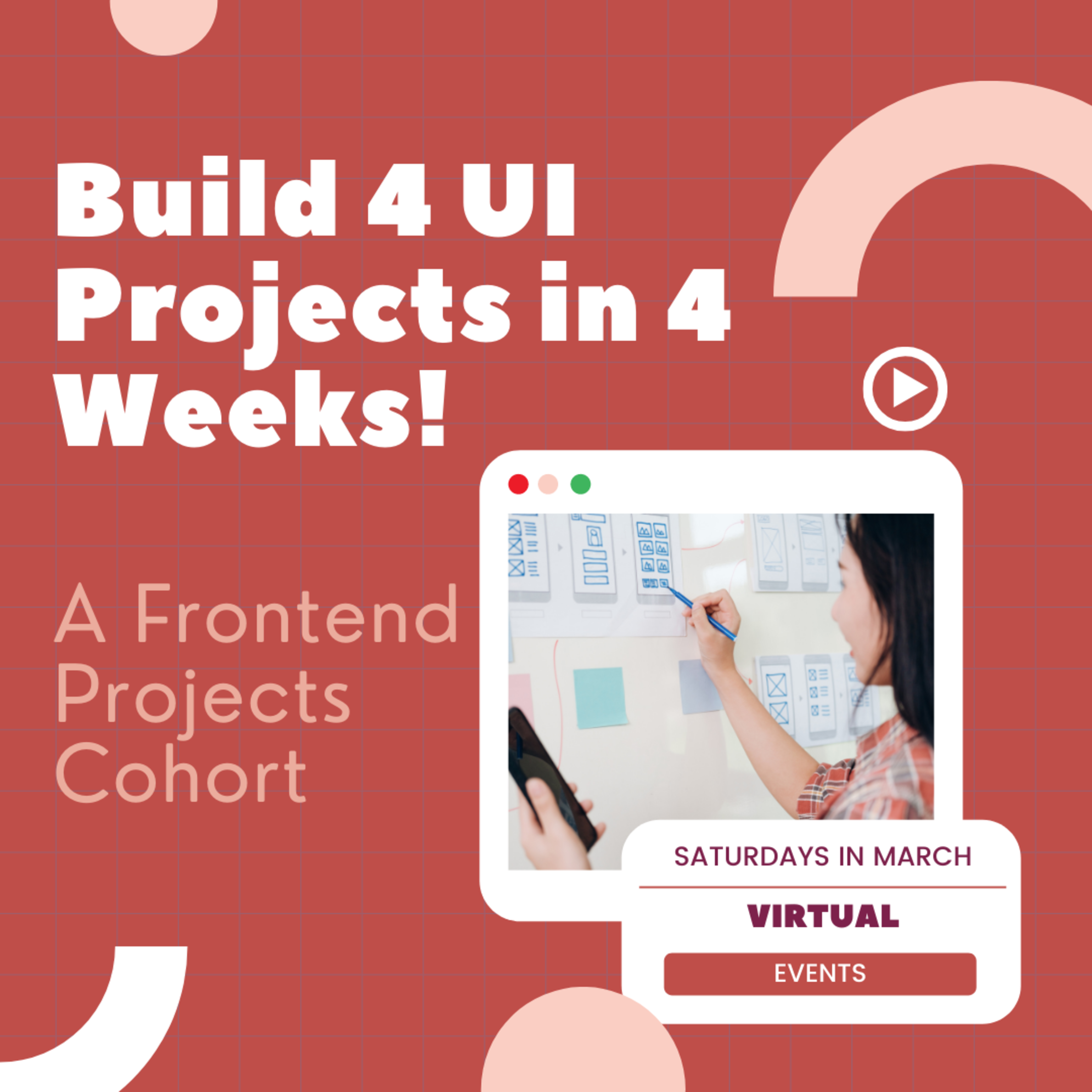 See Build 4 Frontend Projects In 4 Weeks A Frontend Projects Cohort At Girl Develop It Frontend